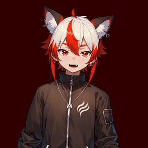 Vtuber - Red Panda Boy | Live2d | Vtube Studio | Animal | Streamer ...