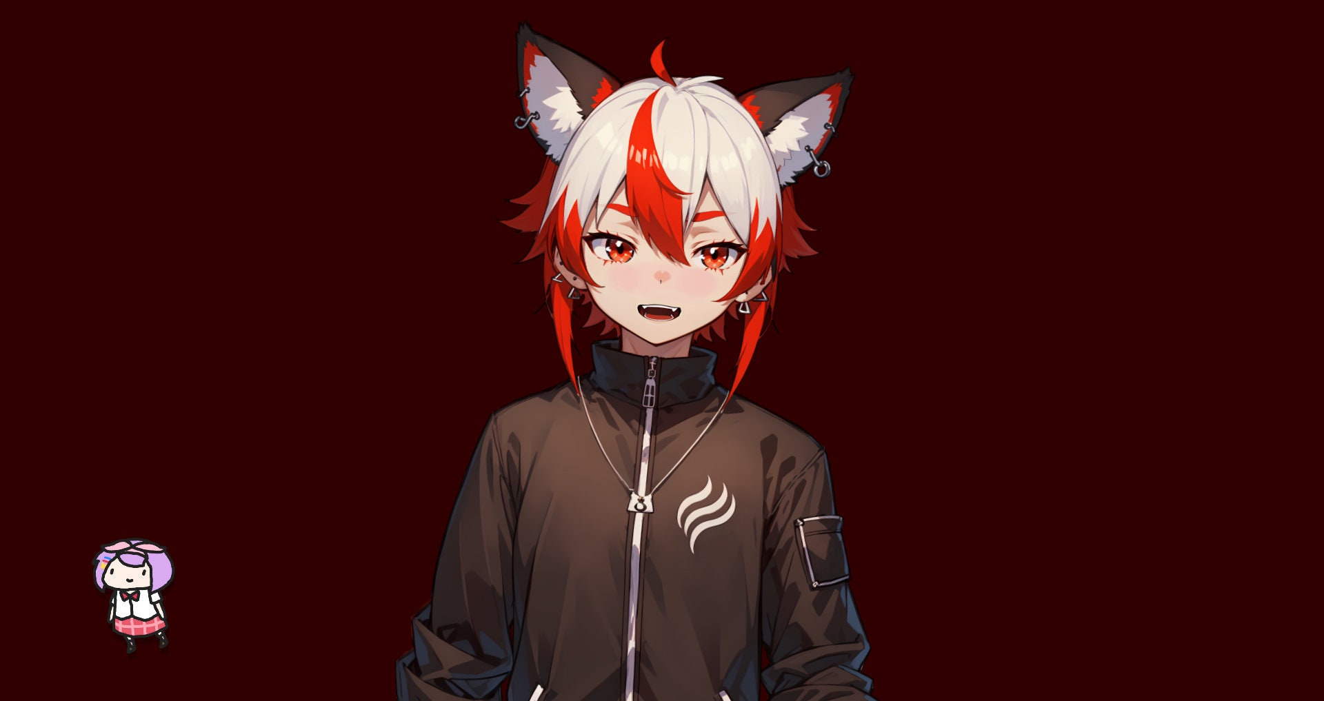 Vtuber - Red Panda Boy | Live2d | Vtube Studio | Animal | Streamer ...