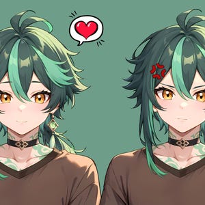 Ready to Use Vtuber, Forest Rogue Boy - Premade & Presetup Model Ready ...