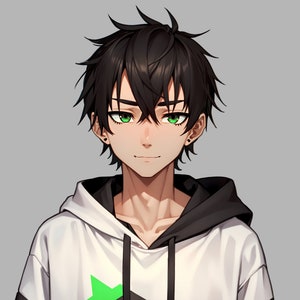 Mannelijk Premade Vtuber-model - Gamer Boy Voor Vtube-studio Als Een ...