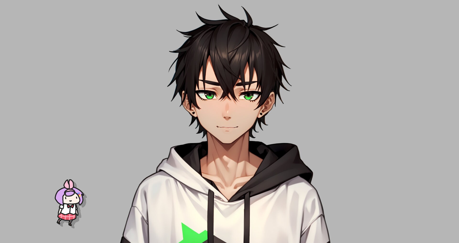 Mannelijk Premade Vtuber-model - Gamer Boy Voor Vtube-studio Als Een ...