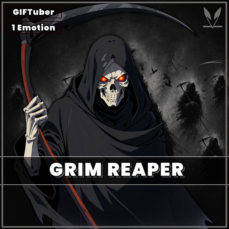 Grim Reaper Vtuber - Etsy