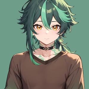 Ready to Use Vtuber, Forest Rogue Boy - Premade & Presetup Model Ready ...