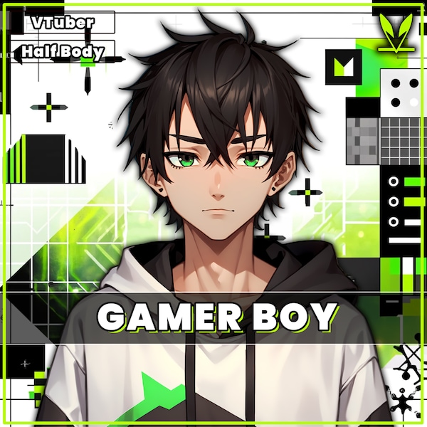 Gamer Boy Vtuber Model - Etsy