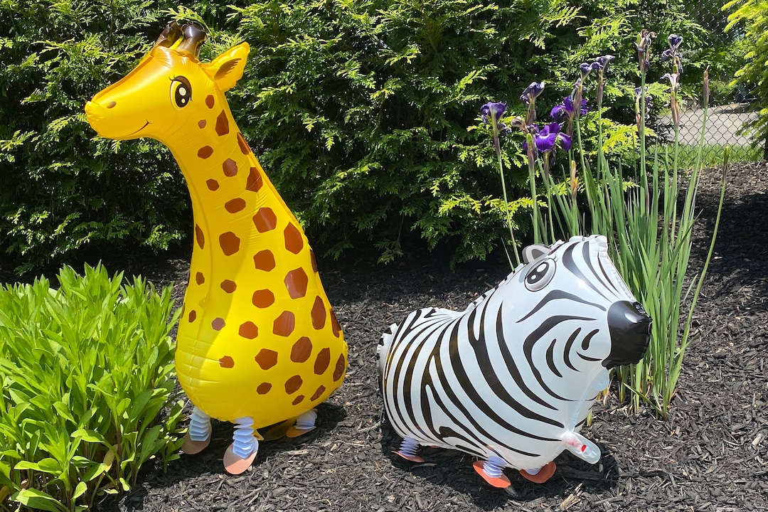 Safari Animal Walking Balloons - Etsy