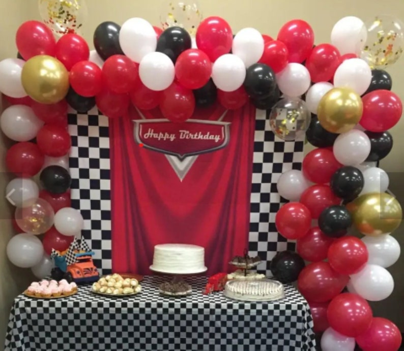 Racecar Backdrop - Etsy