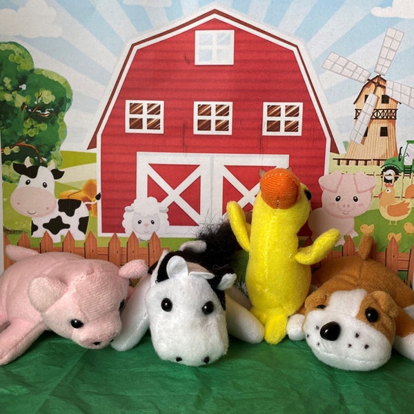 Farm Animal Toy - Etsy
