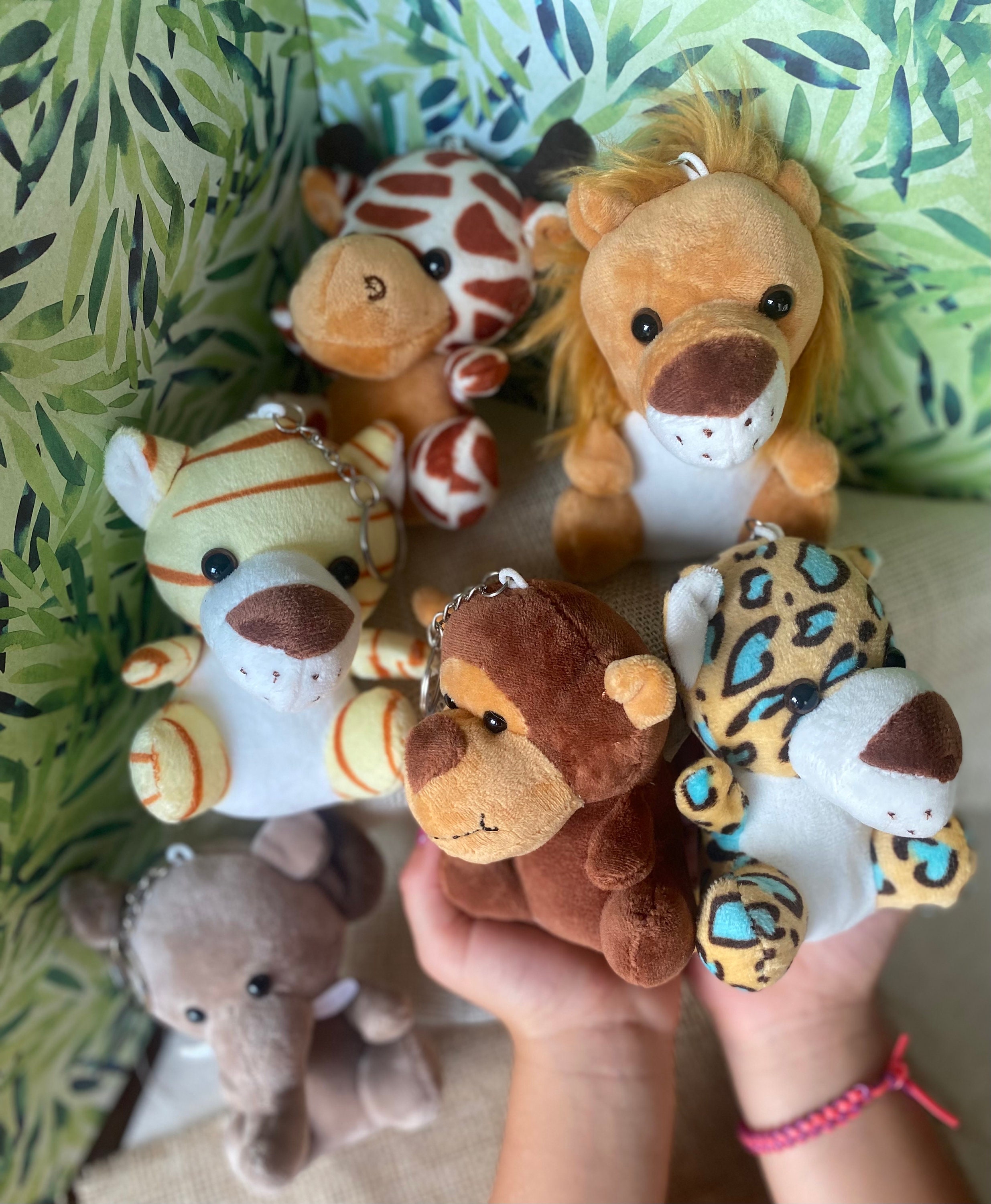 Mini Jungle Animal Party Favors- Set of 12 - Etsy