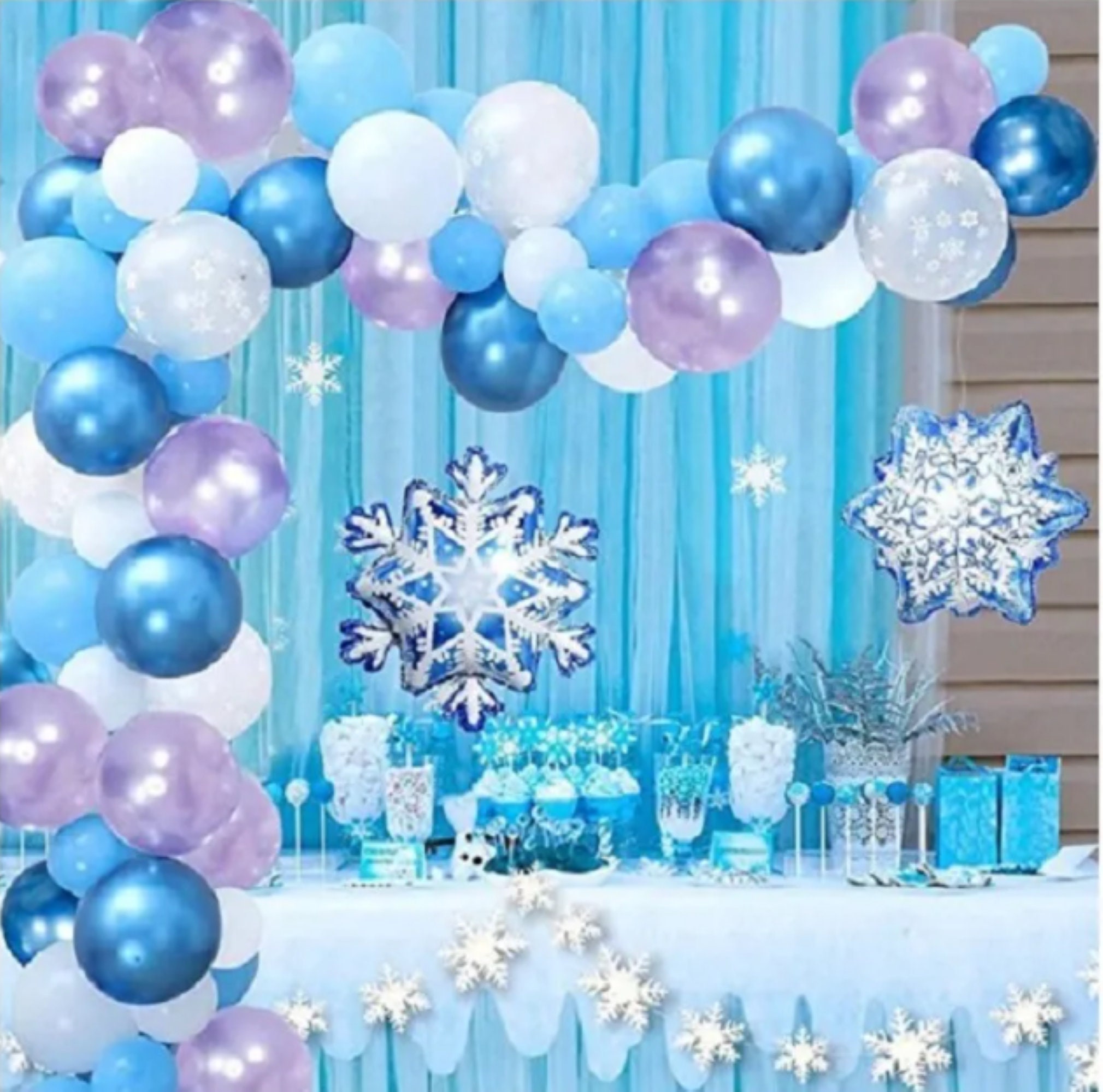 Frozen Theme Balloon Arch - Etsy