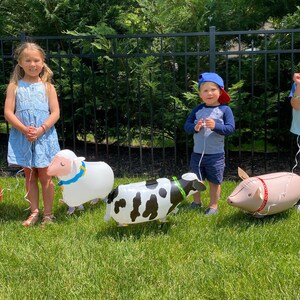 Farm Animal Walking Balloons - Etsy