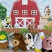 Mini Plush Farm Animal Party Favors - Etsy