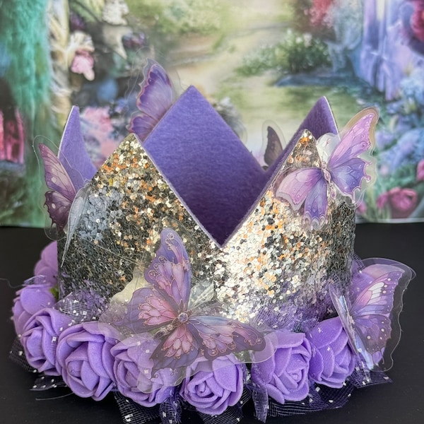 Butterfly Crown - Etsy