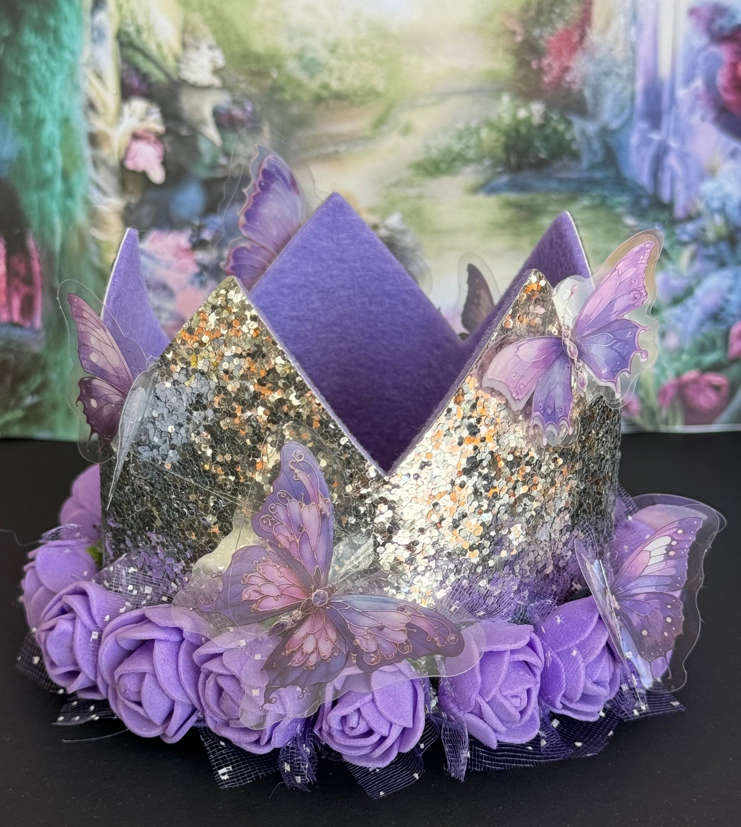 Butterfly Fairy Birthday Crown - Etsy