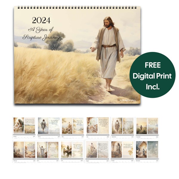 Jesus Calendar - Etsy