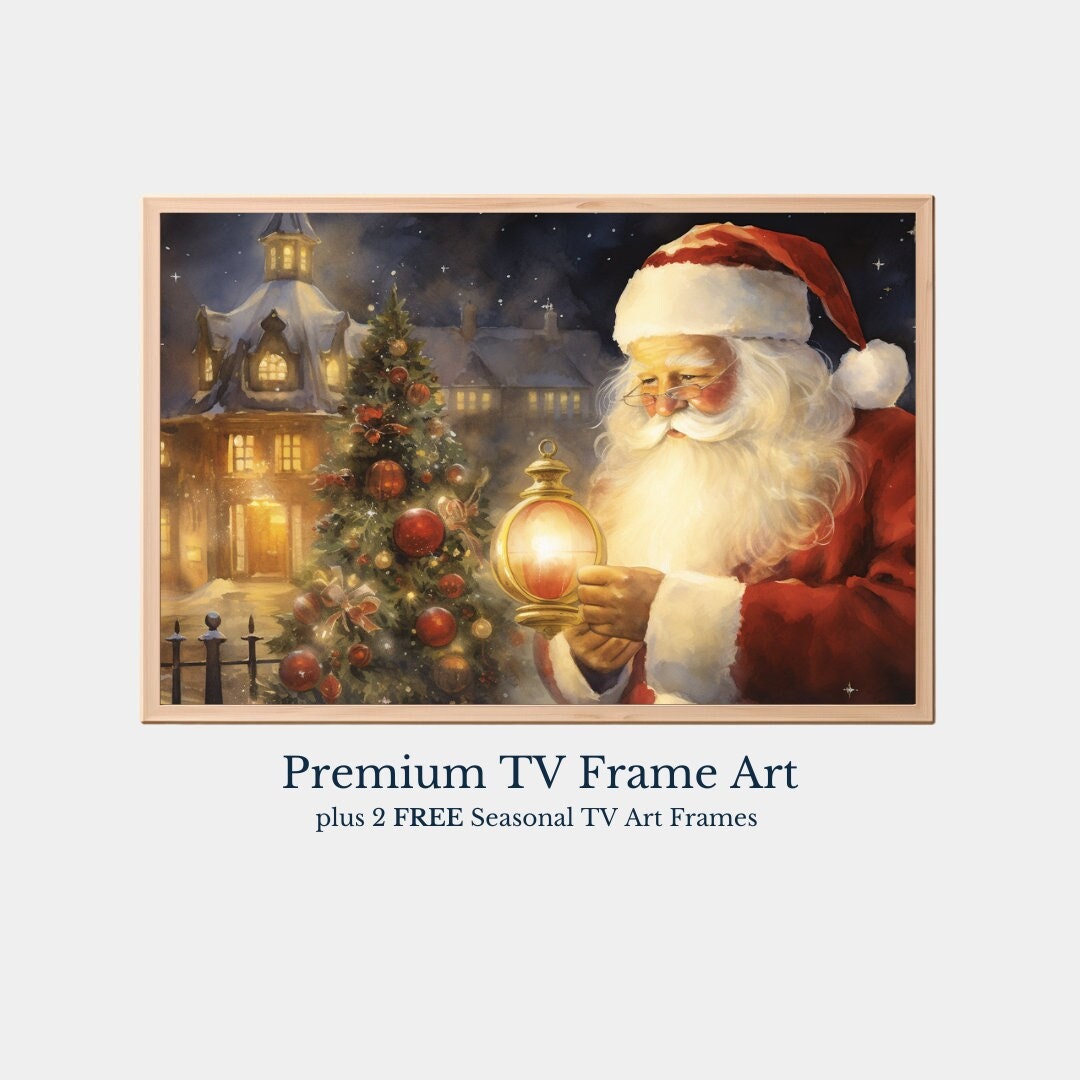 Christmas Frame TV Art, Samsung Frame TV Art, Digital Art for Samsung ...
