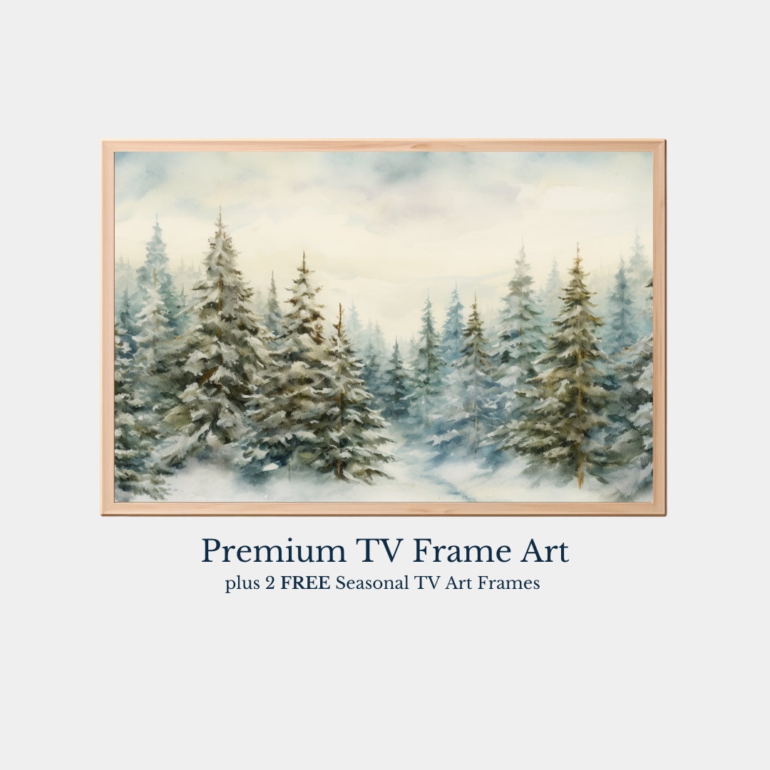 Christmas Frame TV Art, Samsung Frame TV Art, Digital Art for Samsung ...