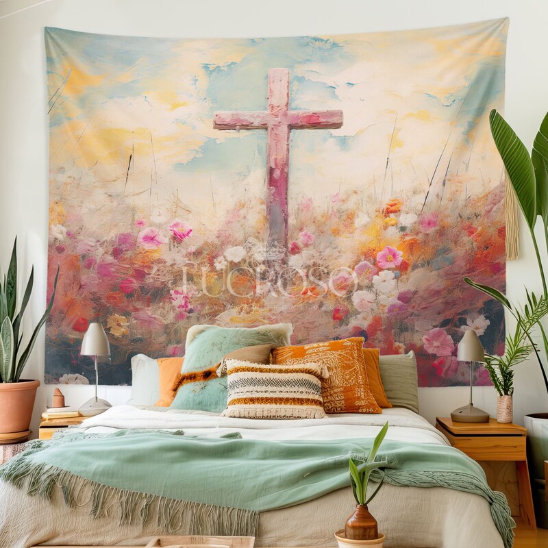 Christian Tapestry - Etsy