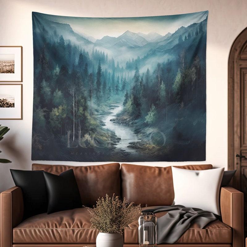 Mountain Tapestry - Etsy