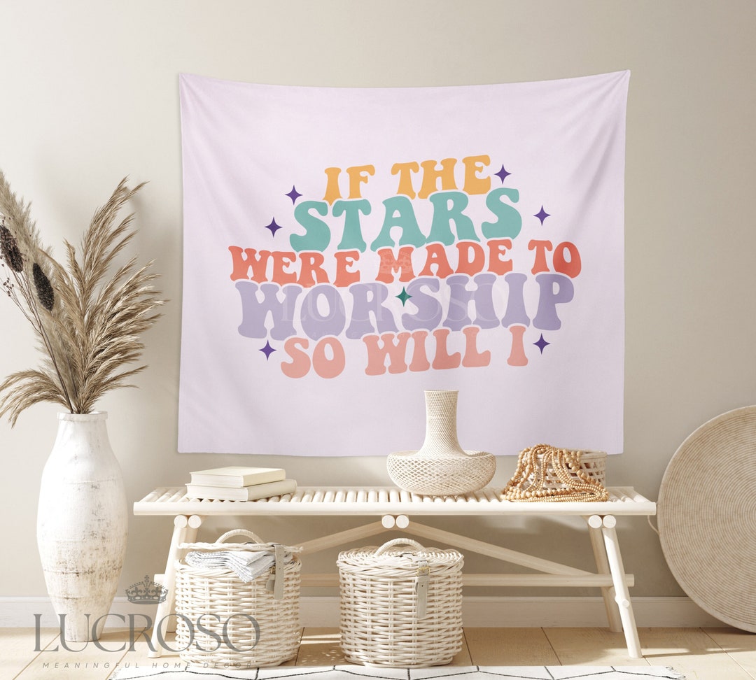 Christian Boho Tapestry Wall Hanging Nursery Decor Nursery Wall Hanging ...