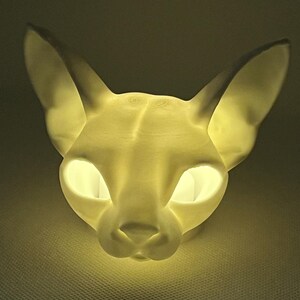 3D Printed Sphynx Cat Tea Light Holder: Gothic Halloween Decor - Etsy