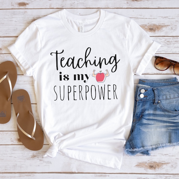 Superpower Tshirt - Etsy