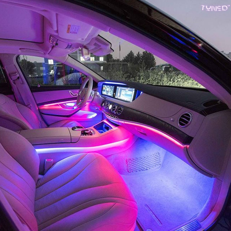 Purple Car Interior