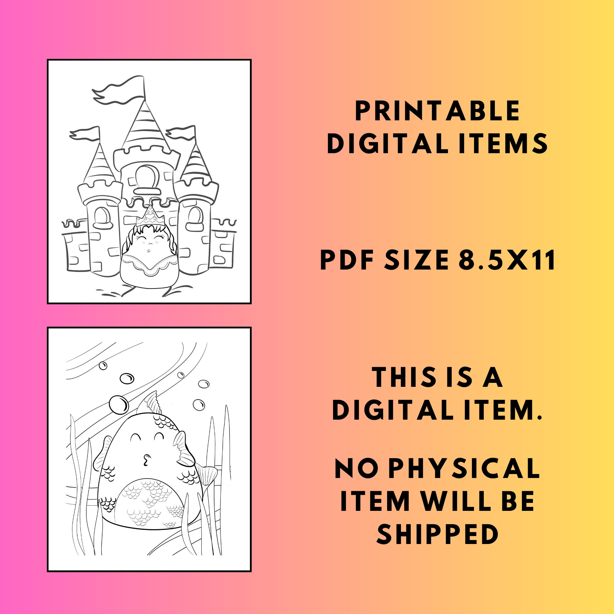 25 Printable Squishmallow Themed Colouring Pages for Kids and Adults ...