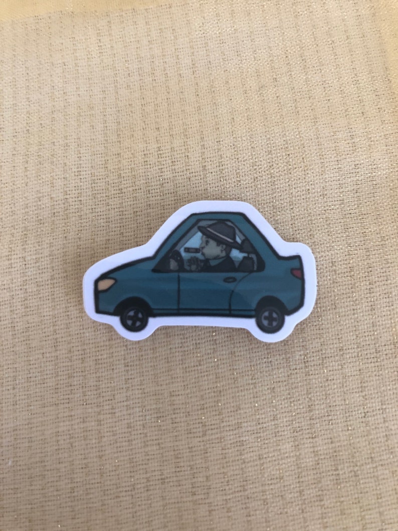 Driving Crooner ITYSL Keychain/pin/sticker - Etsy