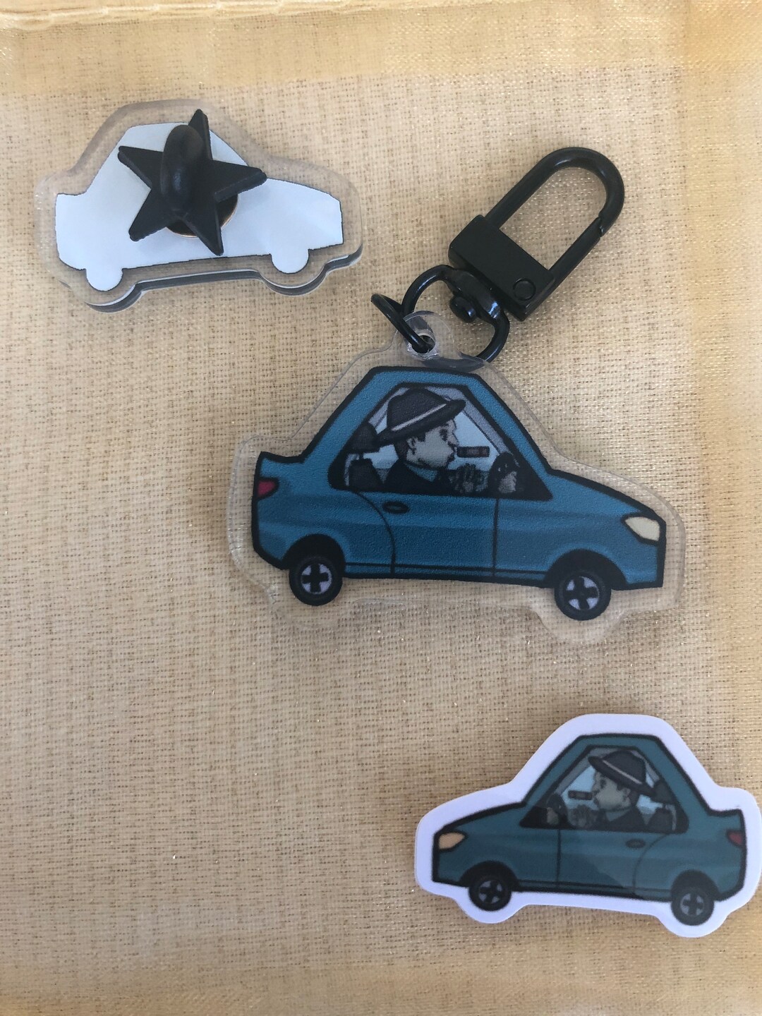 Driving Crooner ITYSL Keychain/pin/sticker - Etsy