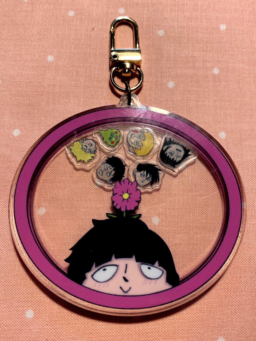 Mob Flower Friends Shaker Charm - Etsy