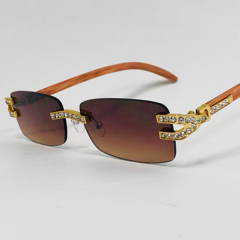 Hip Hop Shades Diamond Men's Fashion Designer Rapper Migos Model Luxury ...