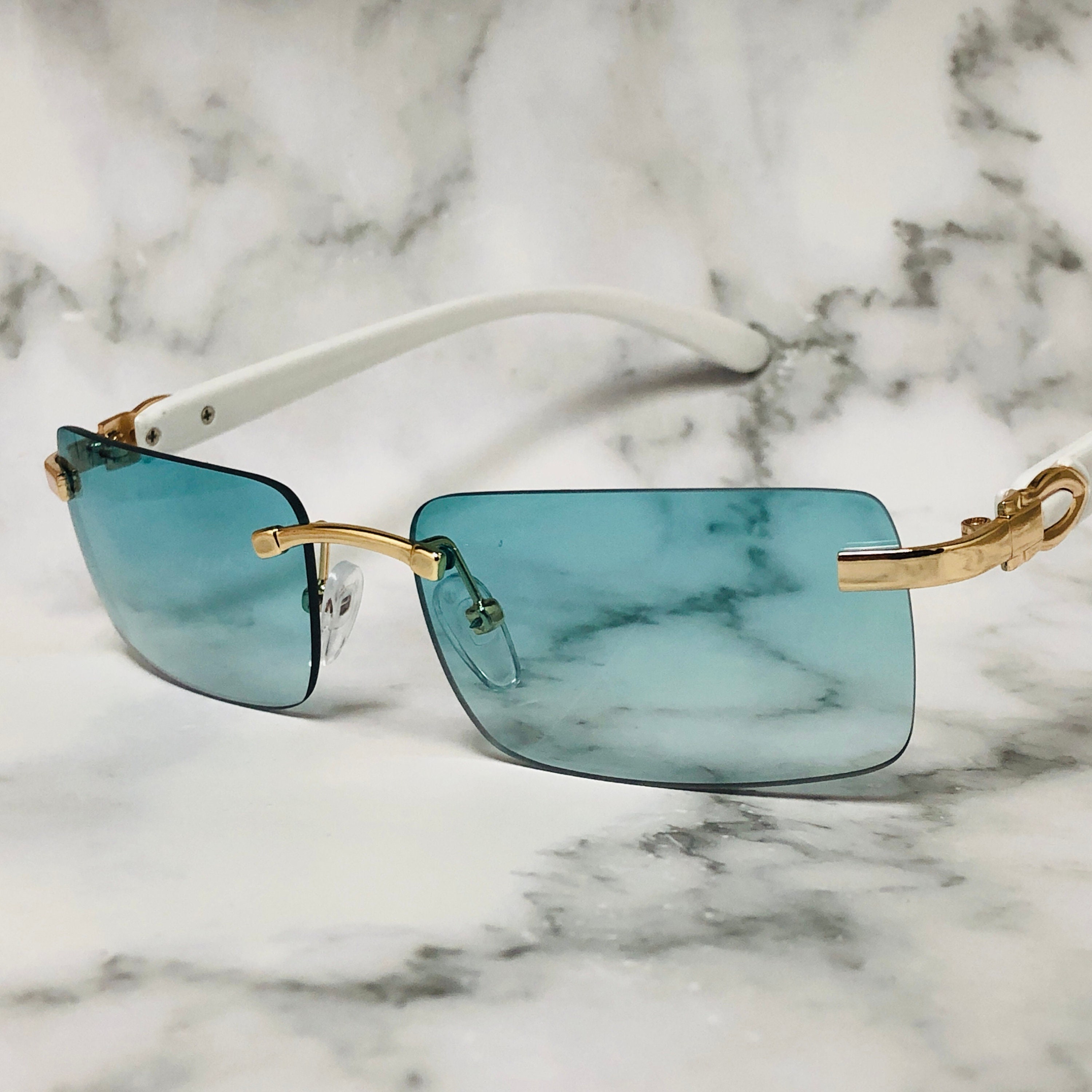 Hip Hop Shades Men's Fashion Designer Rapper Migos Queve Model Luxury ...