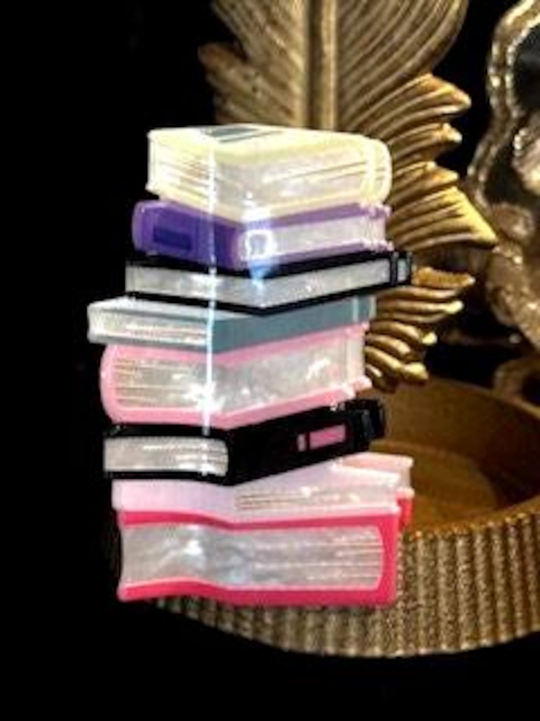 Stacked Book Claw Clip - Etsy
