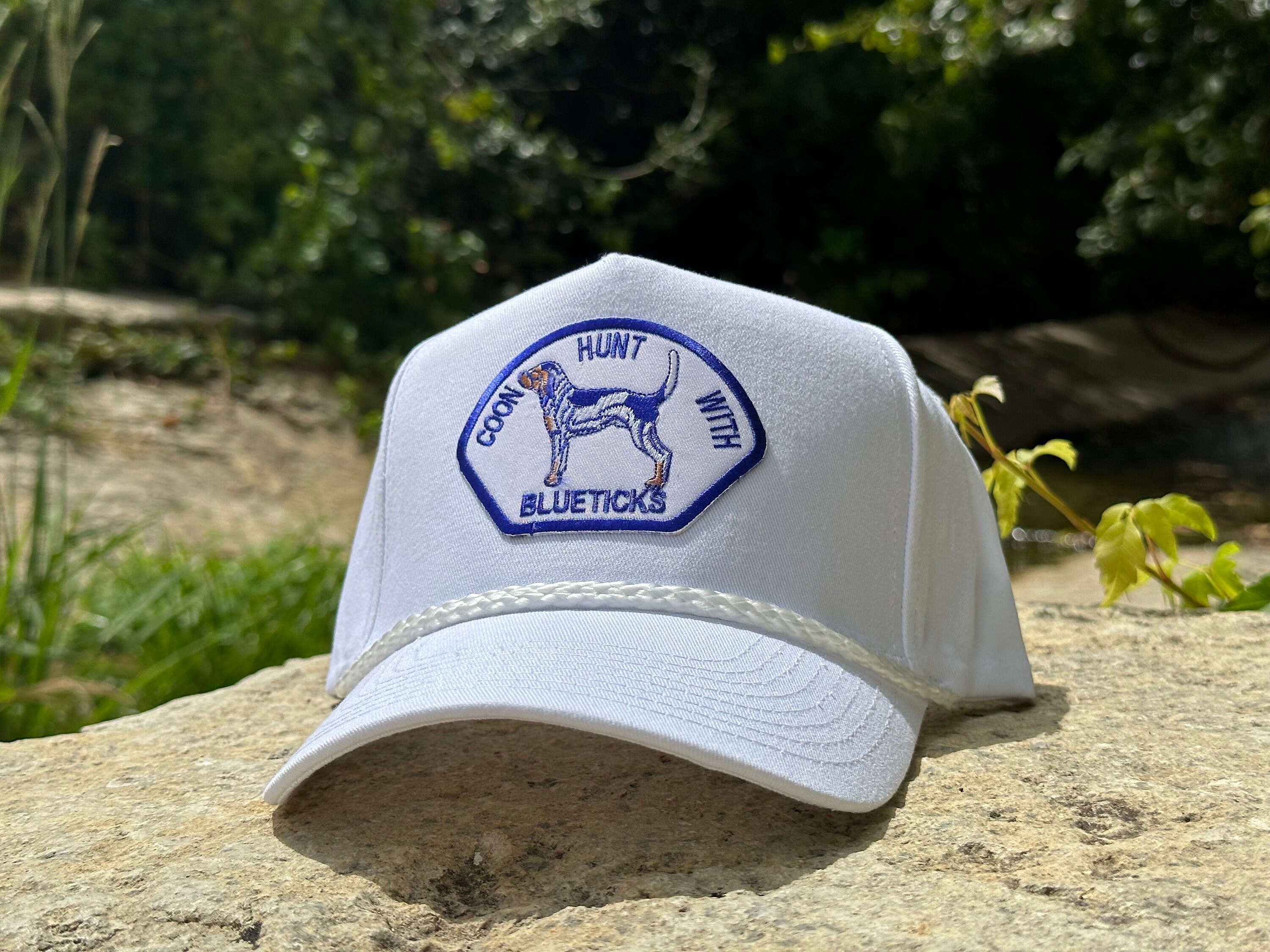 Coon Hunt With Blue Ticks Tucker Hat - Etsy