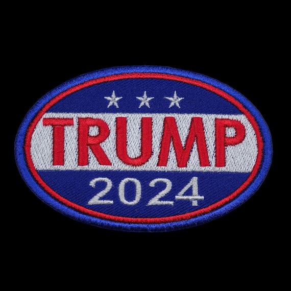 Trump 2024 Patch (iron on) - Gem