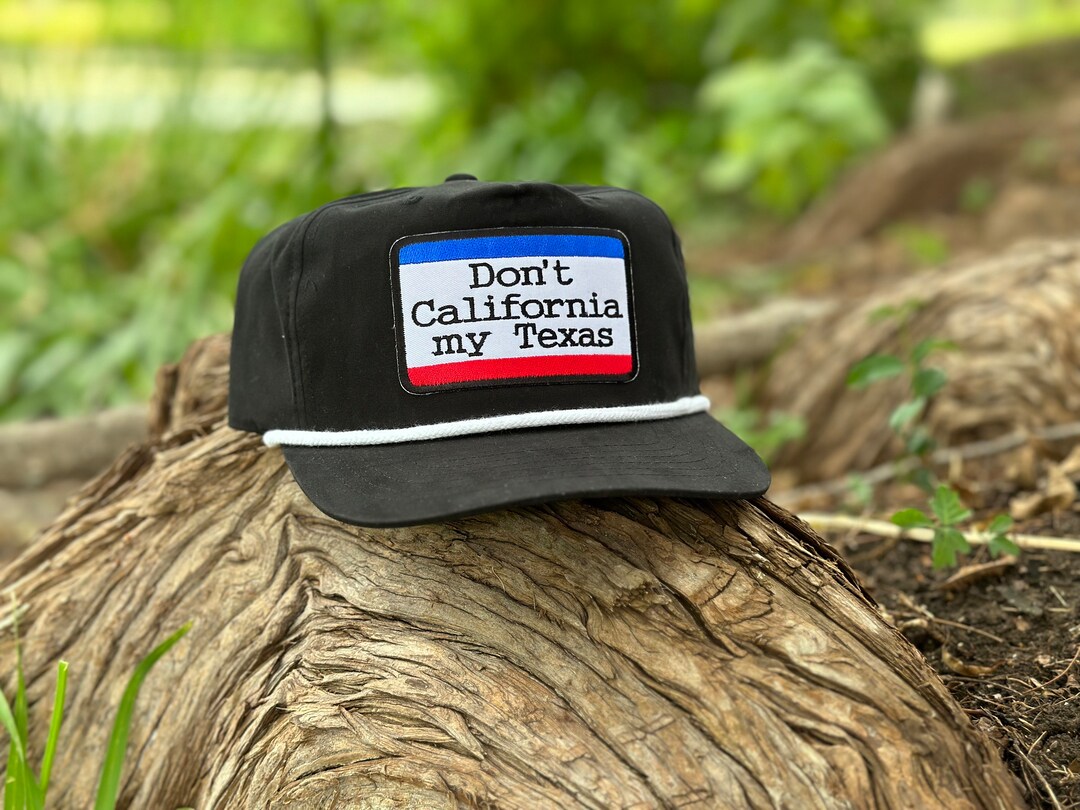 Dont California My Texas Rope Hat - Etsy