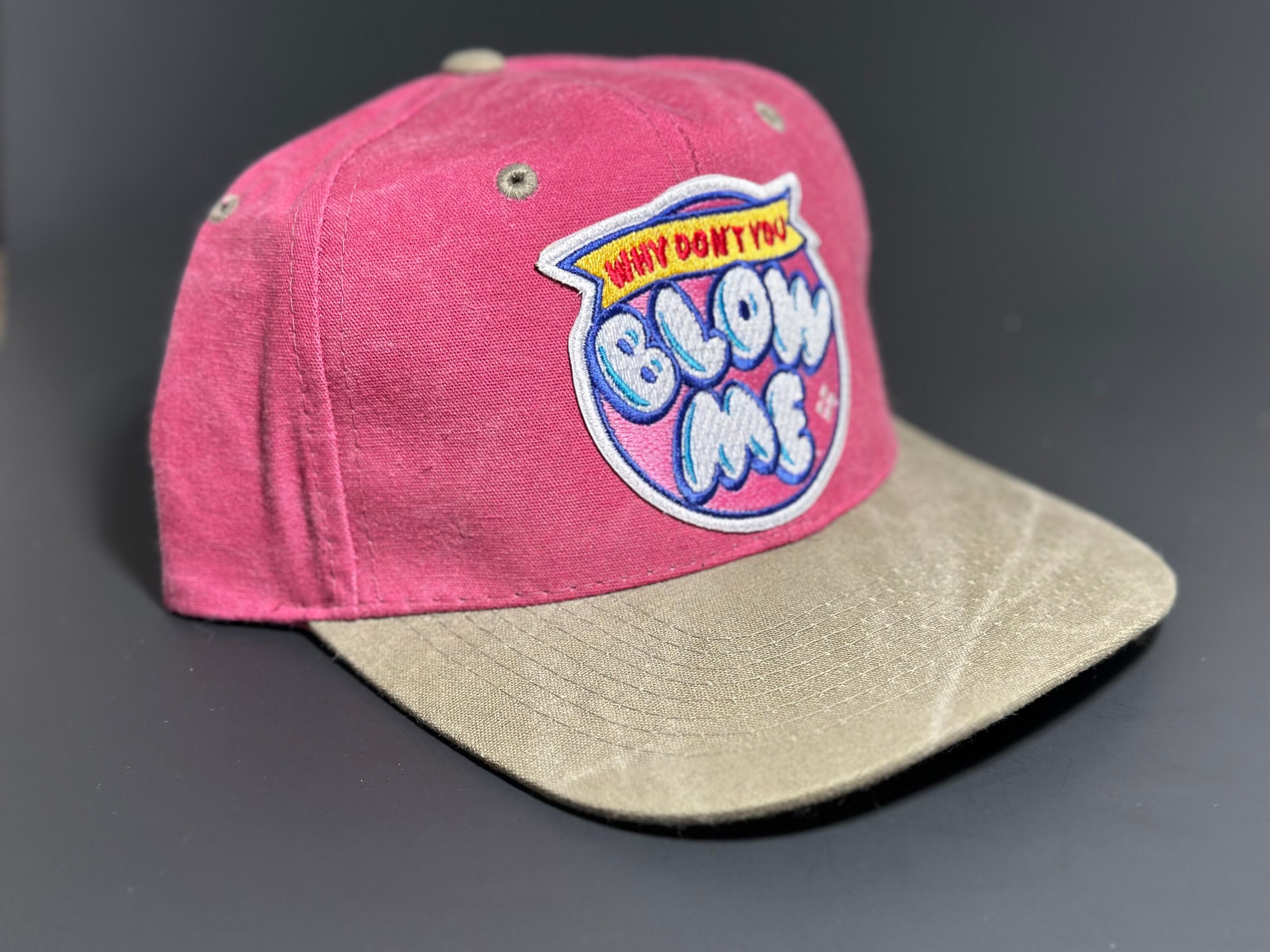 Funny Why Dont You Blow Me Vintage Snapback Hat - Etsy