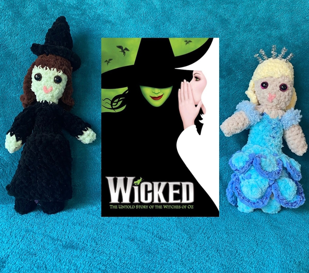 Crochet Wicked the Musical Characters - Etsy UK