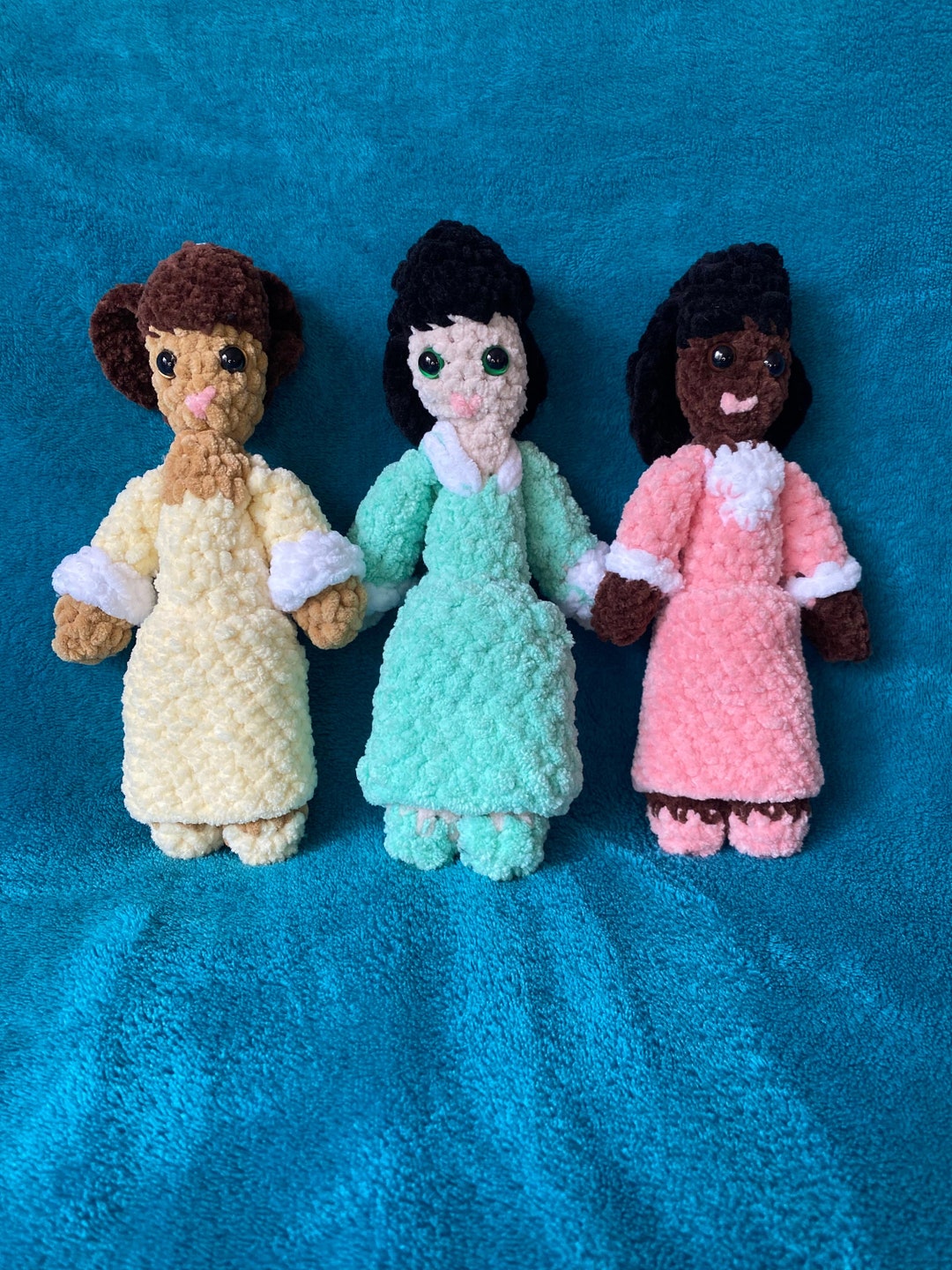 Crochet Hamilton Characters - Etsy UK