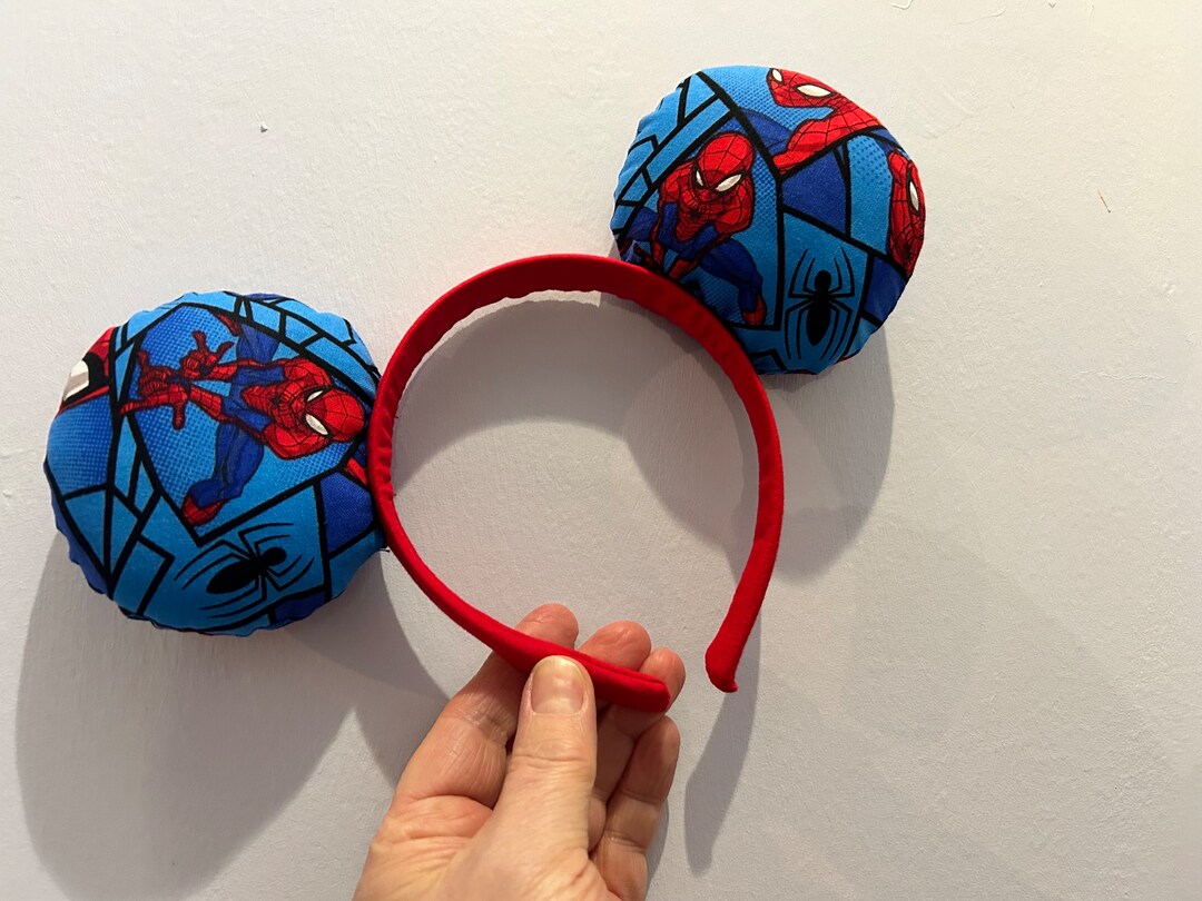 Spider-man Mouse Ears - Etsy