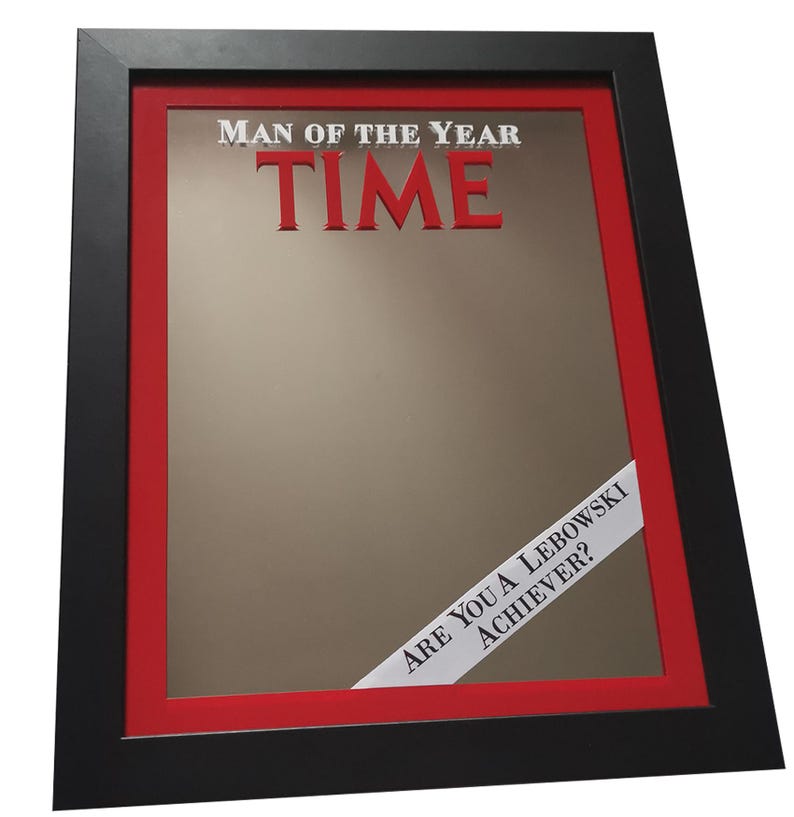 Man of the Year Mirror the Big Lebowski Time Achiever Exact Replica ...