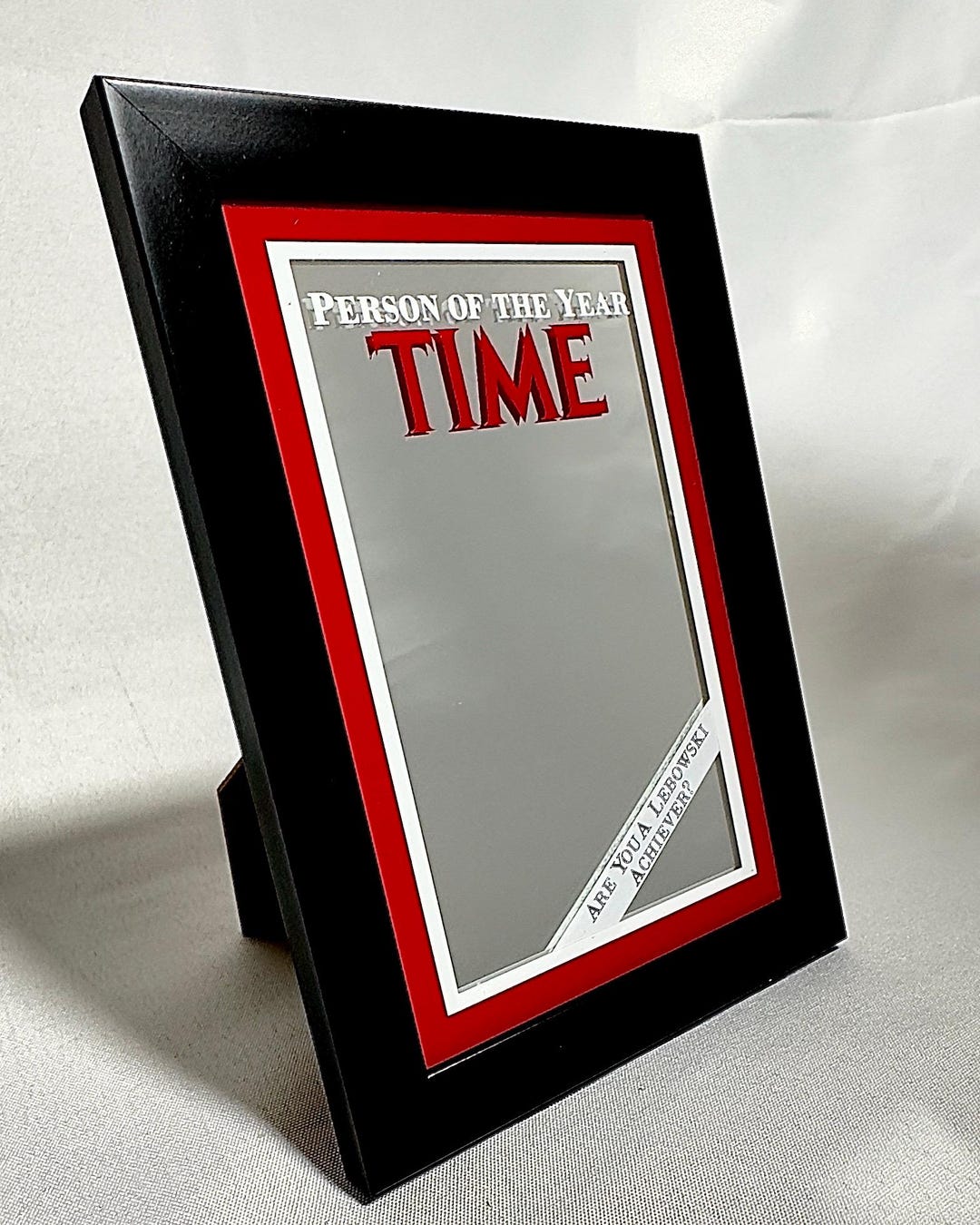 4x6 Man of the Year Time Magazine Glass Mirror From the Big Lebowski ...