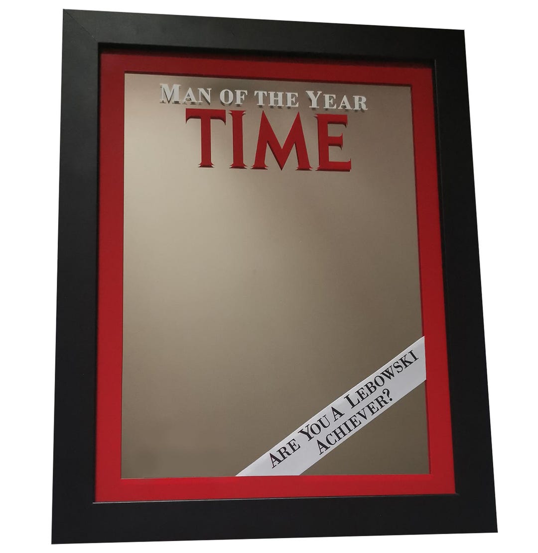 Man of the Year Mirror the Big Lebowski Time Achiever Exact Replica ...