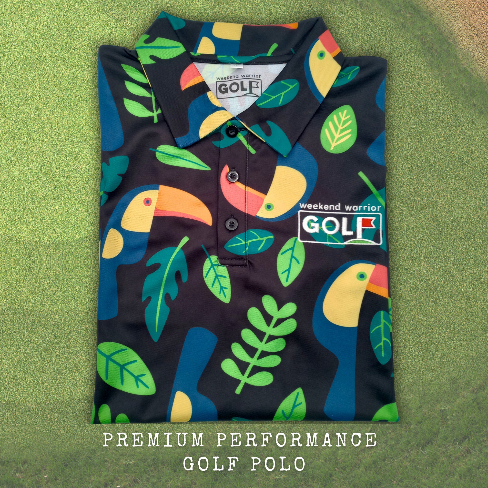 Premium Golf Shirt Performance Polo Cool Sports Apparel for - Etsy