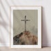 Cross Bible Art Bible Verse Christian Wall Art Jesus Art Scripture Wall ...