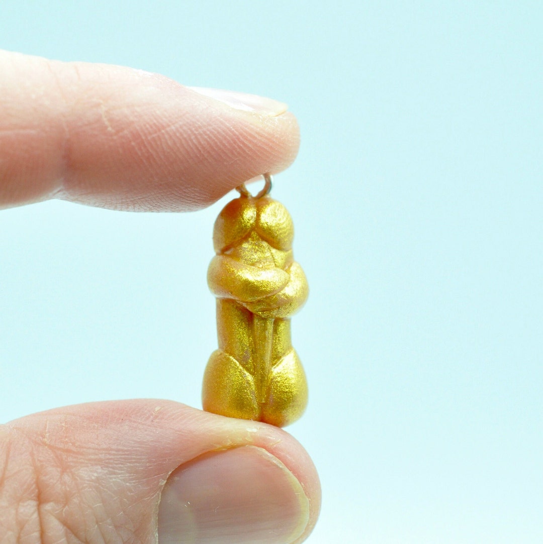 Penis Earring and, the Oscar Goes To...//dick//cock//stand//dödel Golden//gift for Gay Man or ...