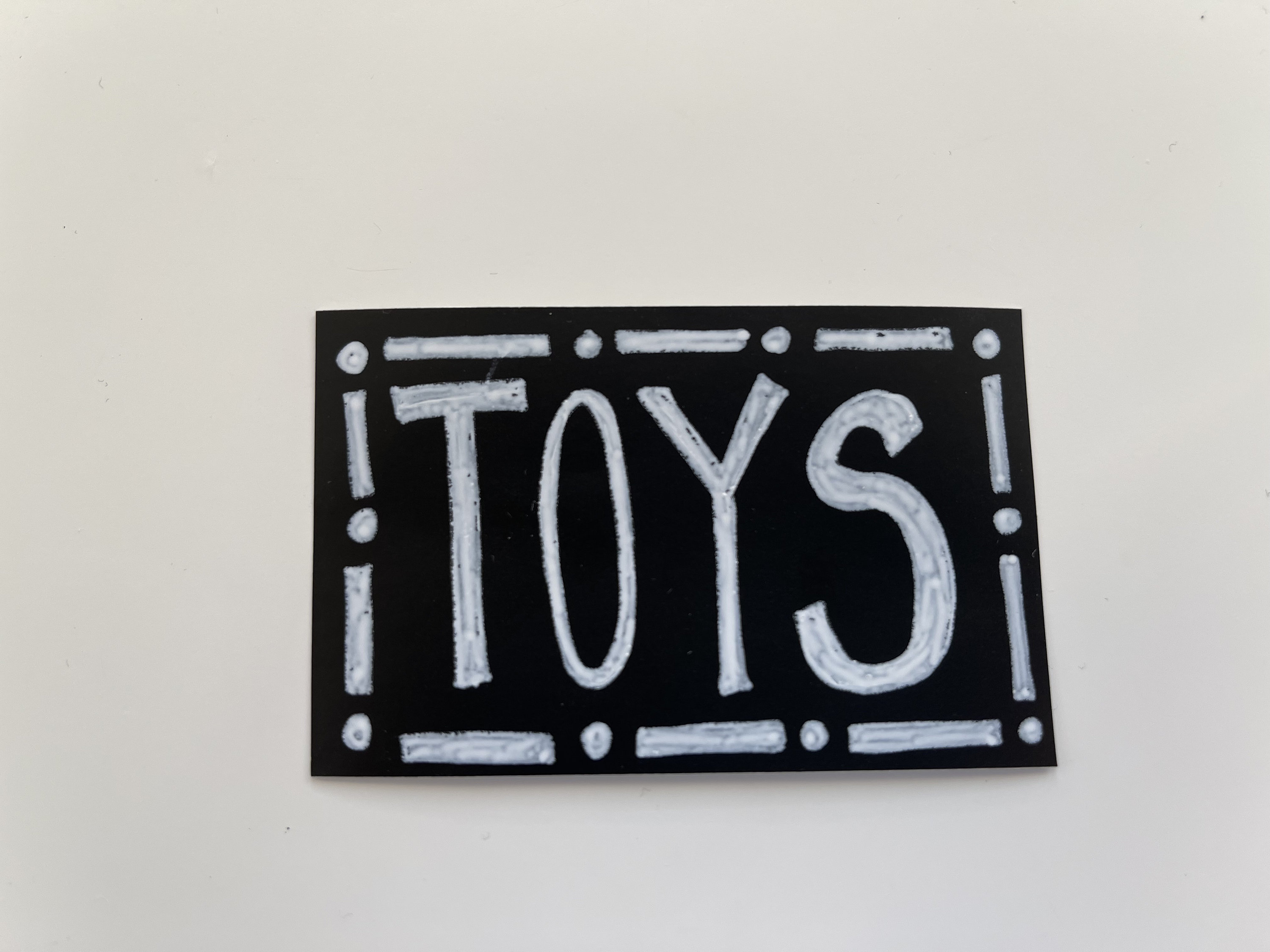 Custom Hand Lettered Vinyl Chalk Label Farmhouse Label Personalized ...