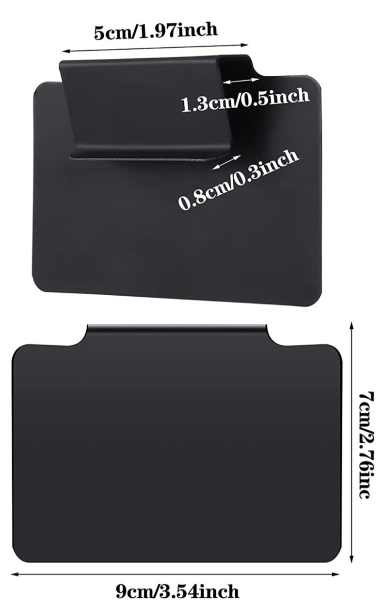 Custom Large Plastic Bin Tag Hand Lettered Vinyl Chalk Label Farmhouse ...