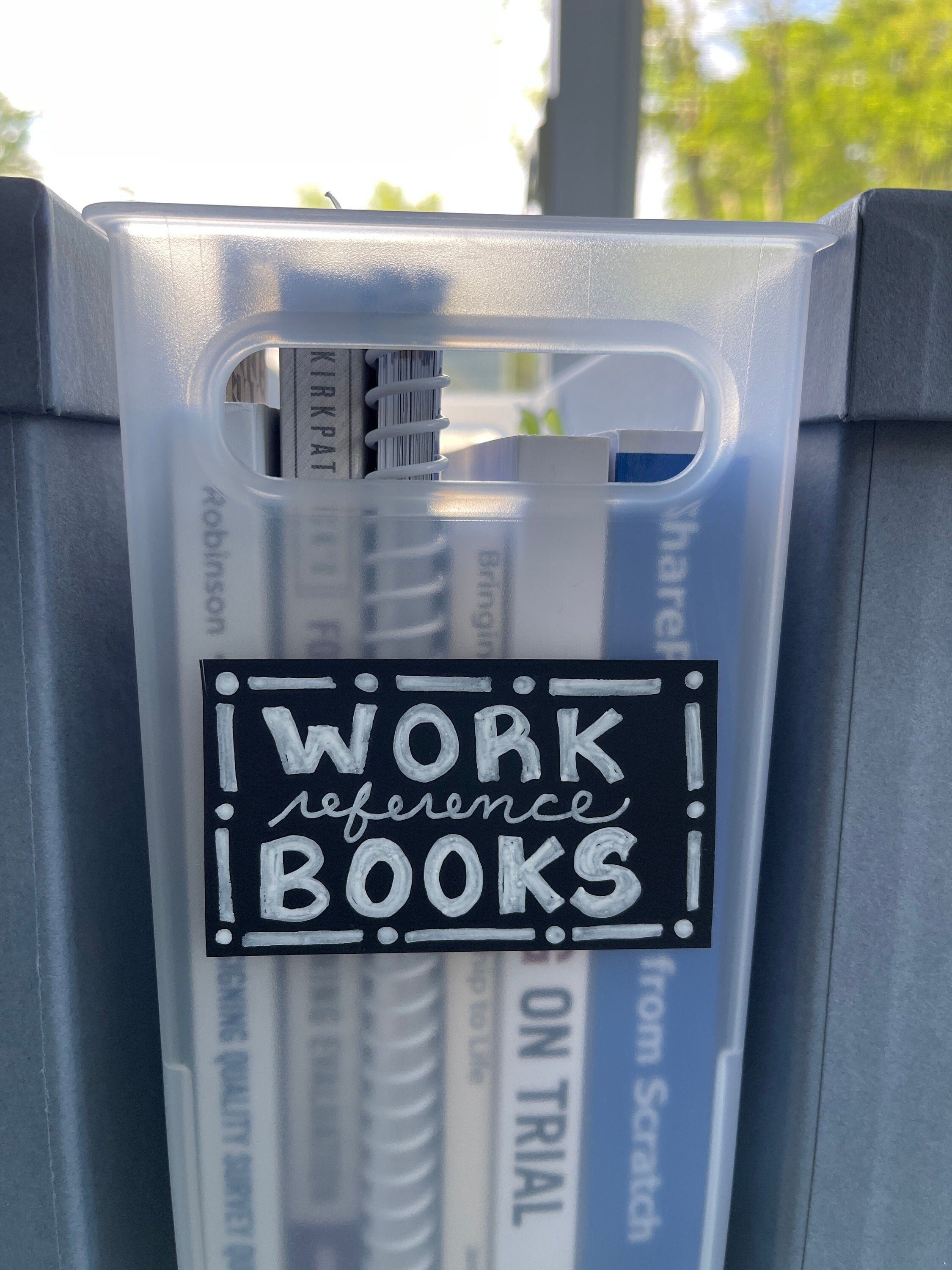 Custom Hand Lettered Vinyl Chalk Label Farmhouse Label Personalized ...