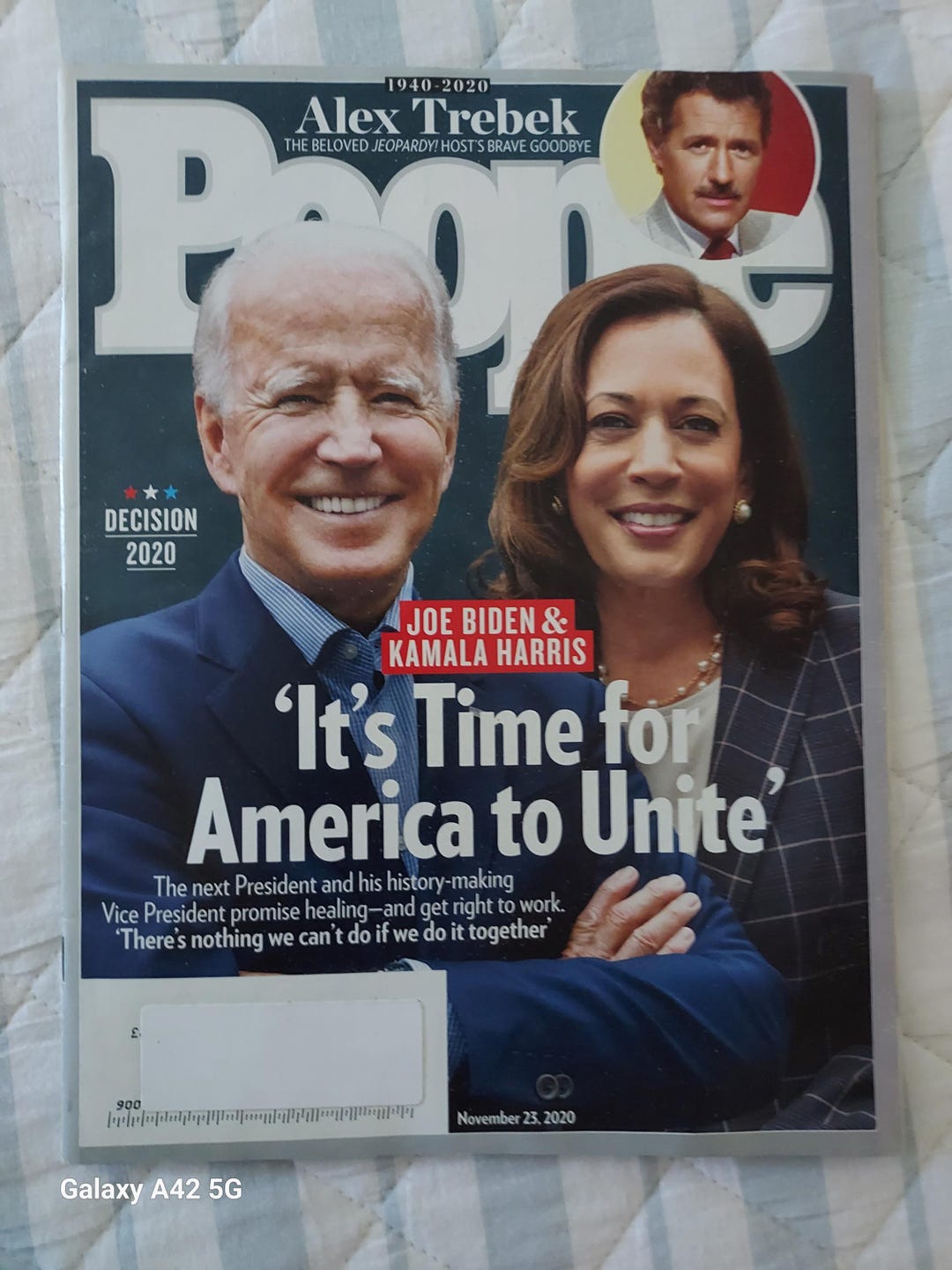 PEOPLE Kamala Harris Magazine November 2020 Joe Biden Pre-owned Good ...